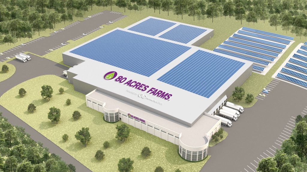 80 Acres Farms Opens $95M Vertical Farming Operation in Kentucky ...