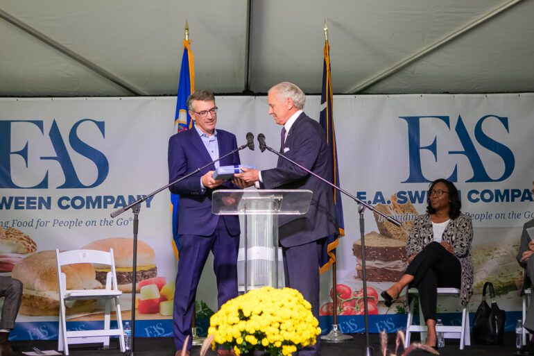 E.A. Sween Company Hosts Groundbreaking Ceremony - Expansion Solutions