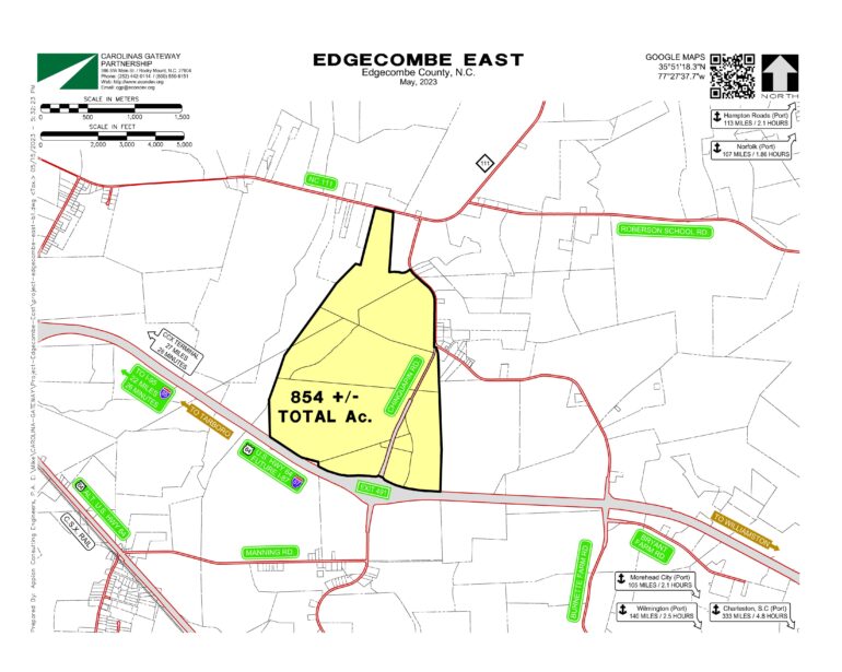 Edgecombe County Commissioners Announce New Business Park - Expansion ...