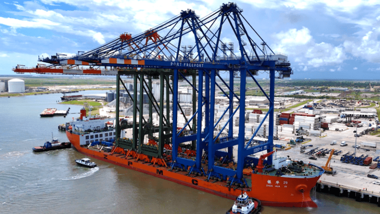 Port Freeport Expands Capacity with Arrival of Two New Super Post ...