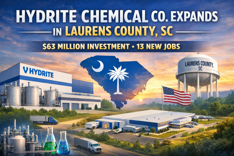 Hydrite Chemical Co. Announces $63 Million Expansion in South Carolina ...