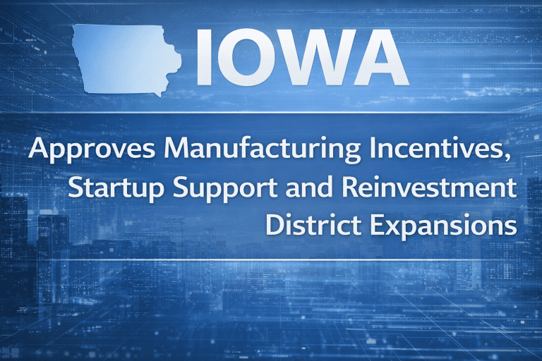 Iowa Approves Manufacturing Incentives, Startup Support and ...