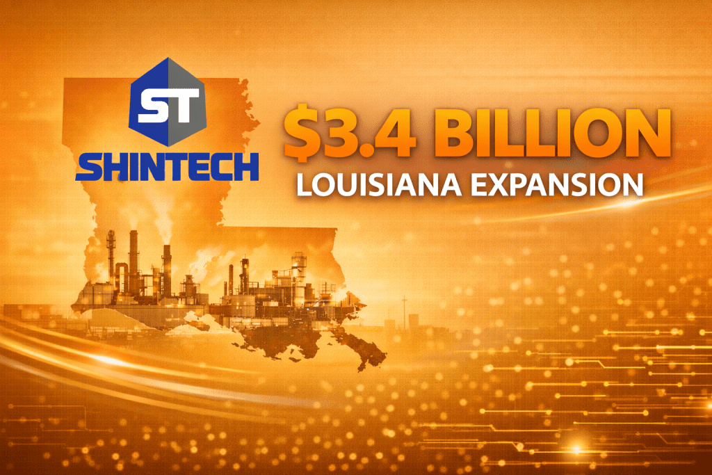 Shintech Louisiana Announces $3.4 Billion Expansion in Iberville Parish ...