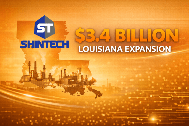Shintech Louisiana Announces $3.4 Billion Expansion in Iberville Parish ...
