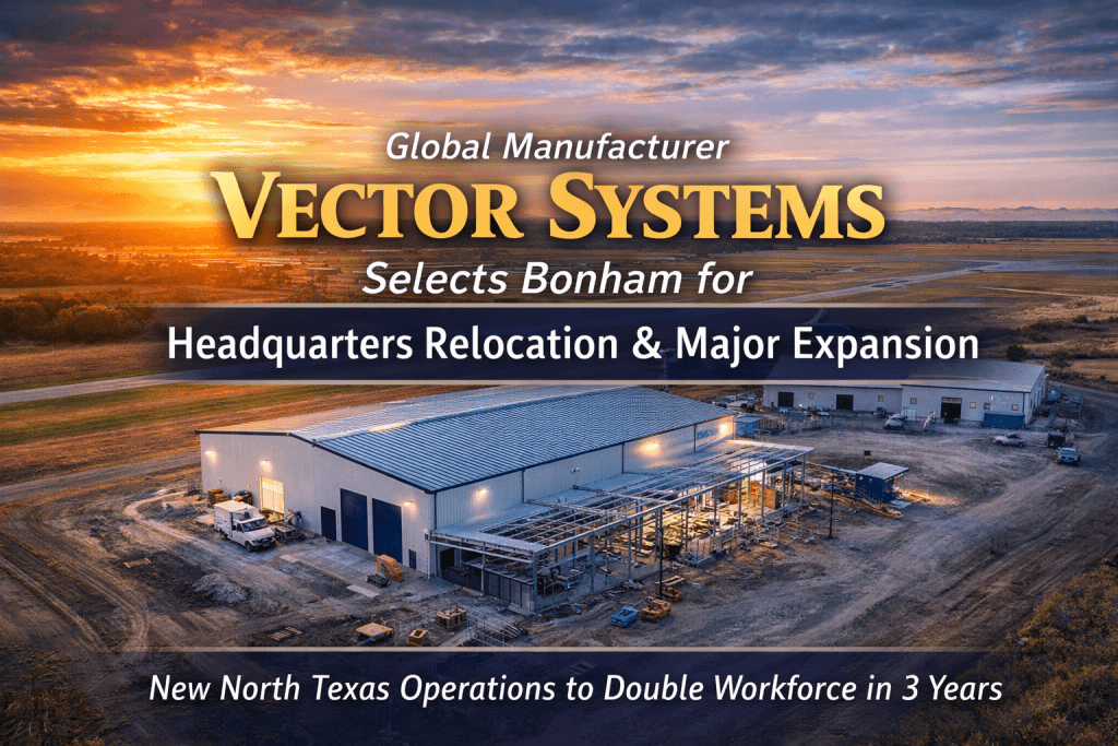 Global Manufacturer Vector Systems Selects Bonham for Headquarters ...