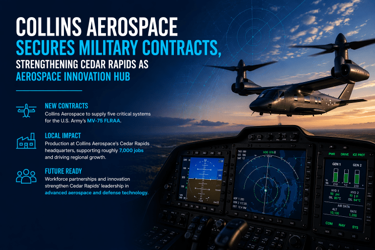 Collins Aerospace Secures Military Contracts, Strengthening Cedar ...