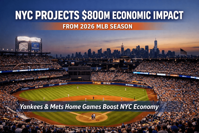 New York City Projects $800M Economic Impact from 2026 MLB Season ...
