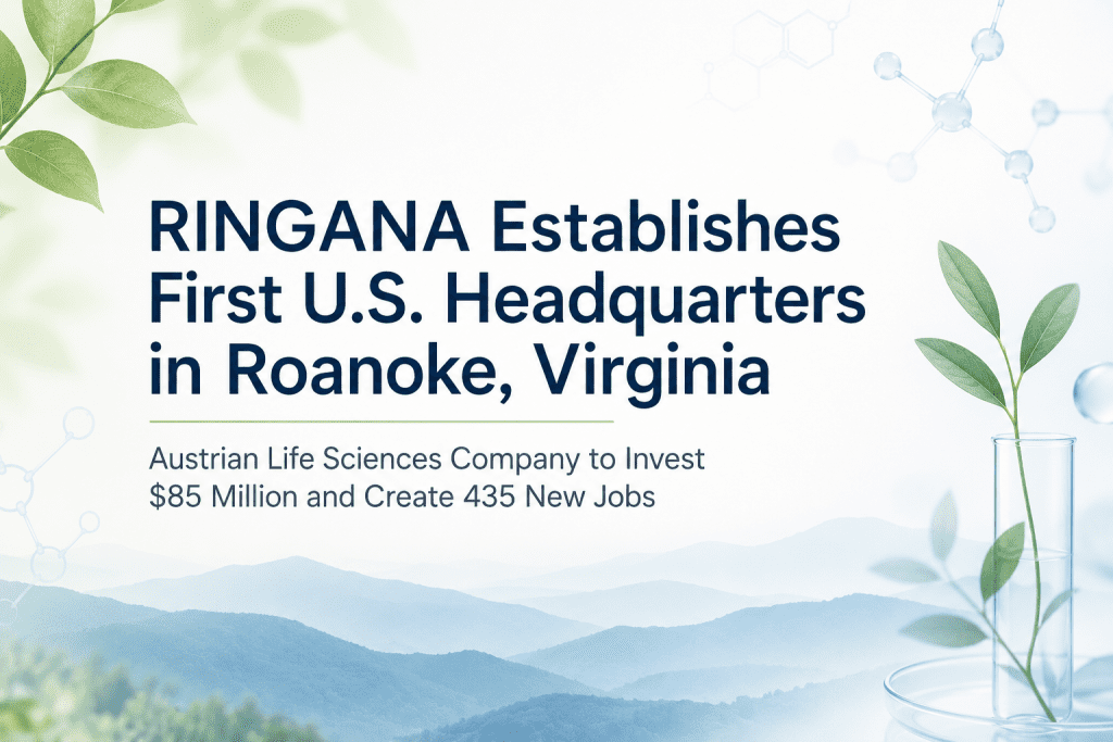 RINGANA Establishes First U.S. Headquarters in Roanoke, Virginia ...