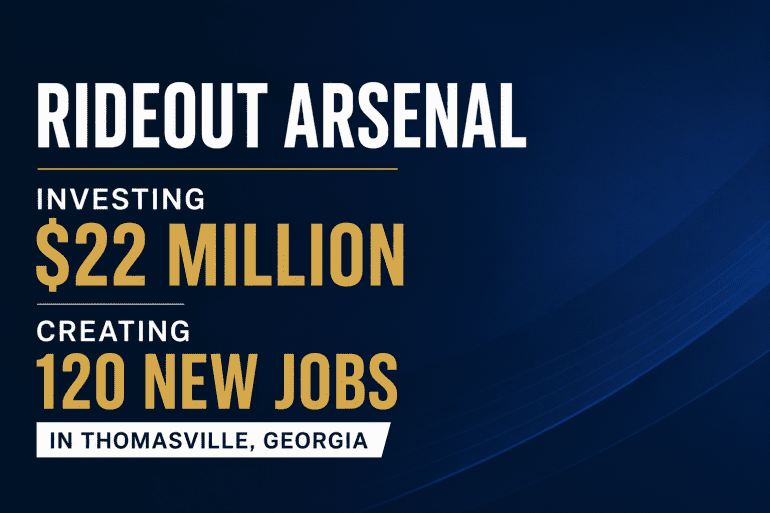 Rideout Arsenal to Invest $22M, Create 120 New Jobs in Thomas County ...